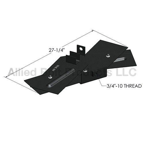 27-1/4" EXPANDING POLE KEY ANCHOR | Allied Bolt Products LLC