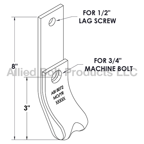 TWO BOLT LONG GUY ATTACHMENT | Allied Bolt Products LLC