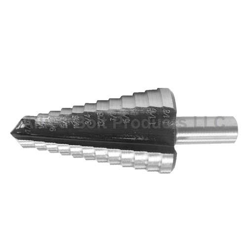 2 STEP HIGH SPEED STEEL DRILL BIT 7/8"-1-1/8" RANGE | Allied Bolt ...